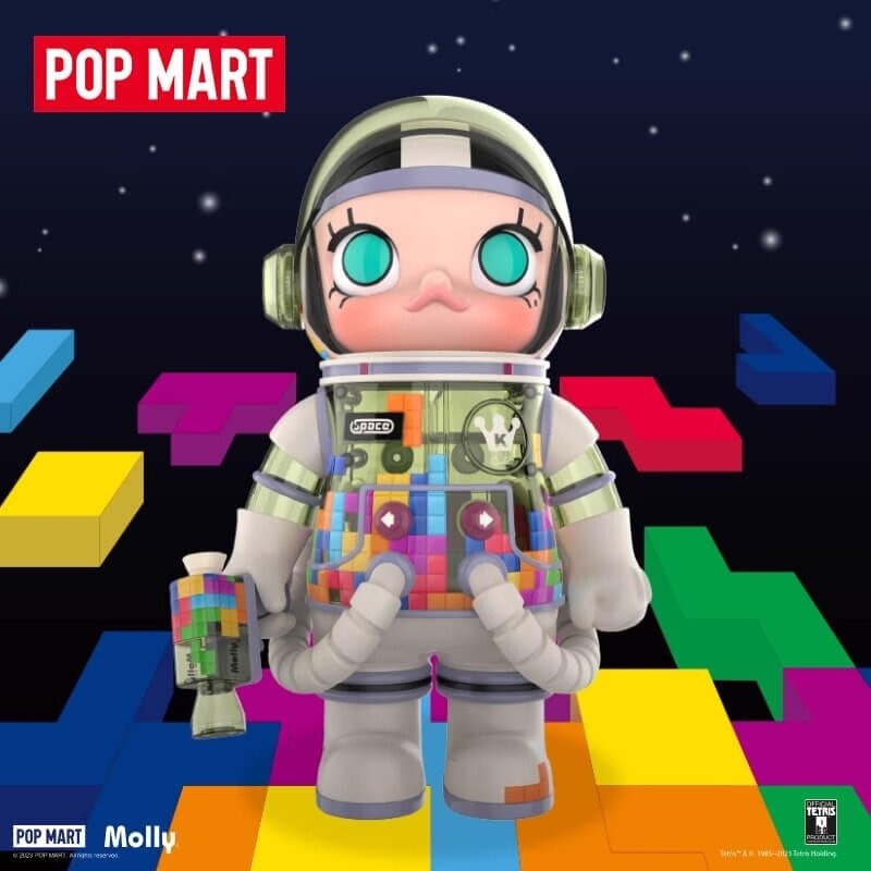 Popmart MEGA Space Molly Tetris 400%, Hobbies & Toys, Toys & Games on ...