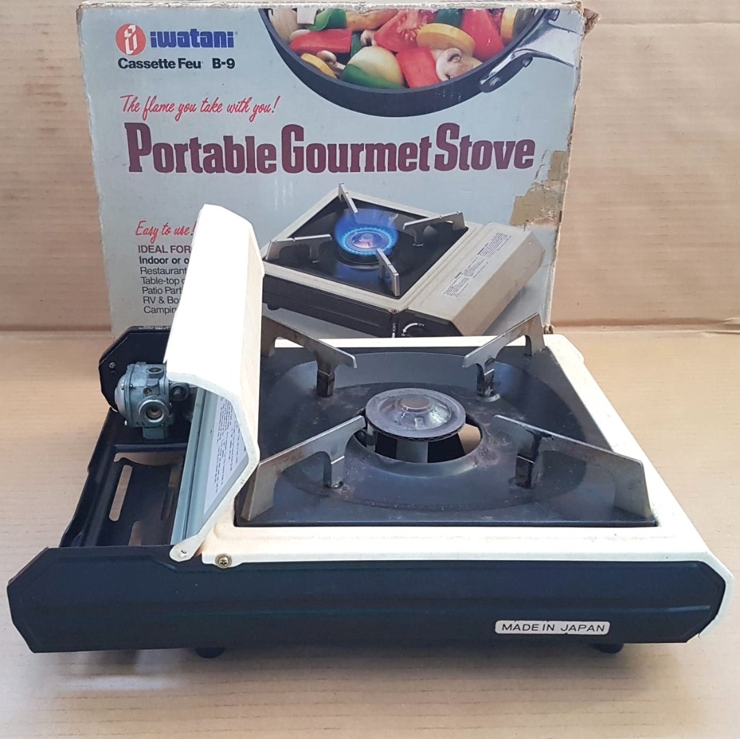 Portable Gourmet Stove, Iwatani Cassette Feu B-9 Cooker, Made in JAPAN ...