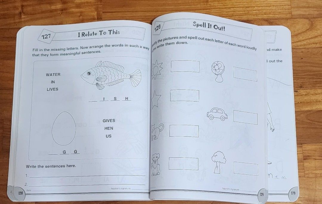 Pre K English & Maths Activity books, Hobbies & Toys, Books & Magazines ...