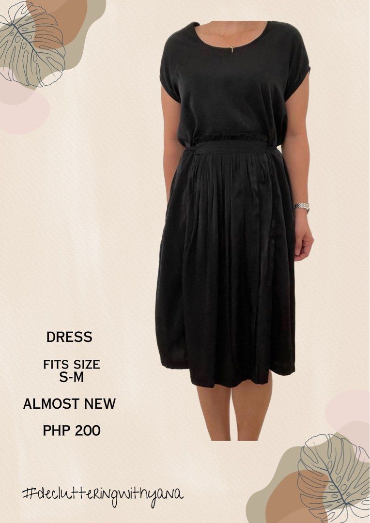 Pre-loved black dress, Women's Fashion, Dresses & Sets, Dresses on ...