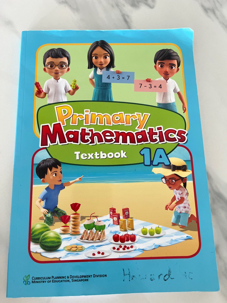 Primary math textbook 1A and 1B, Hobbies & Toys, Books & Magazines ...