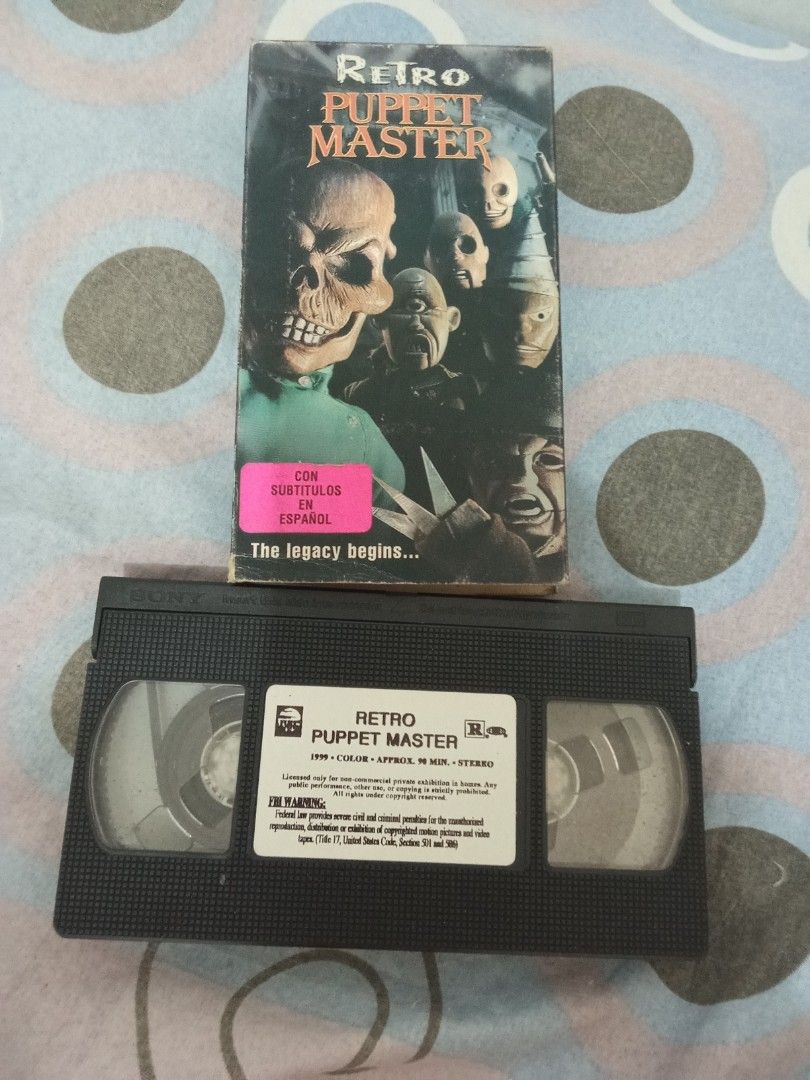 Puppet masters vhs tape, Hobbies & Toys, Memorabilia & Collectibles ...