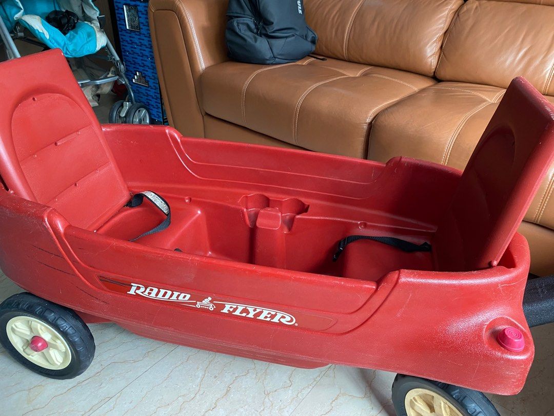 Radio flyer trolley, Babies & Kids, Going Out, Strollers on Carousell