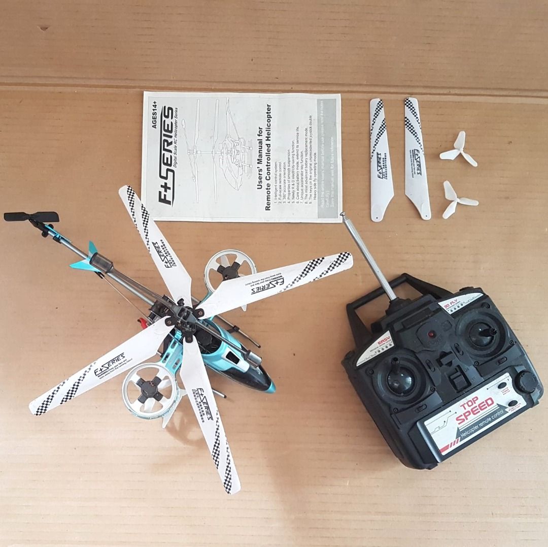 RC Flying Helicopter, F163 Fire Wolf Helicopter, Dual Side-Fly Mode, 4. ...