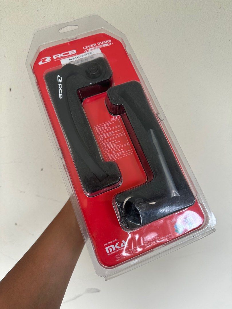 RCB GP2 V2 Lever Guard, Motorcycles, Motorcycle Accessories on Carousell