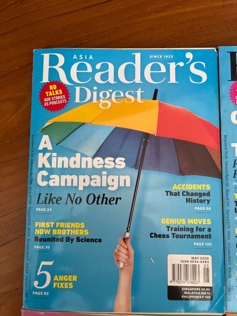 Readers Digest 2020, Hobbies & Toys, Books & Magazines, Magazines on ...