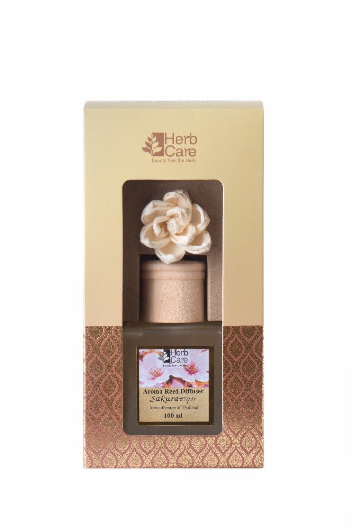Reed diffuser - Sakura (100ml), Furniture & Home Living, Home Fragrance ...