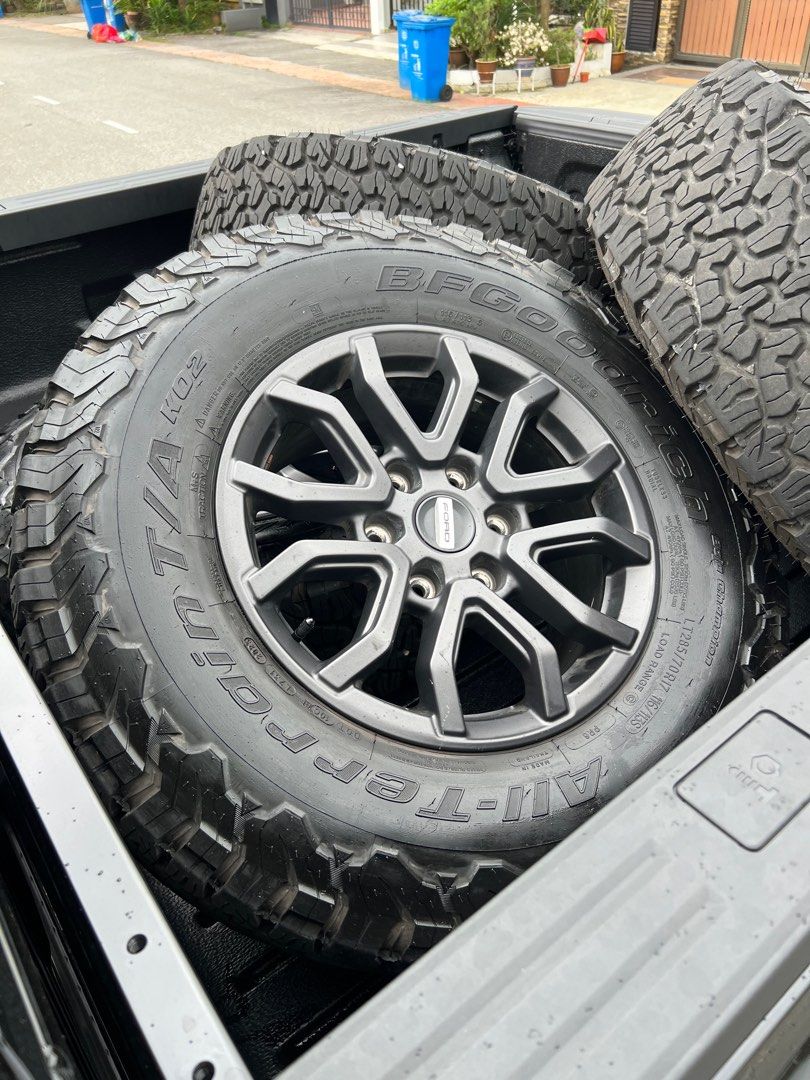 Rim and Tyre Ranger Raptor, Auto Accessories on Carousell
