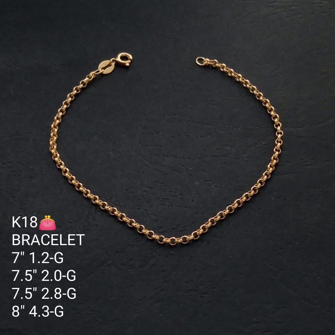 Rolo Chain Bracelet, Women's Fashion, Jewelry & Organizers, Bracelets ...