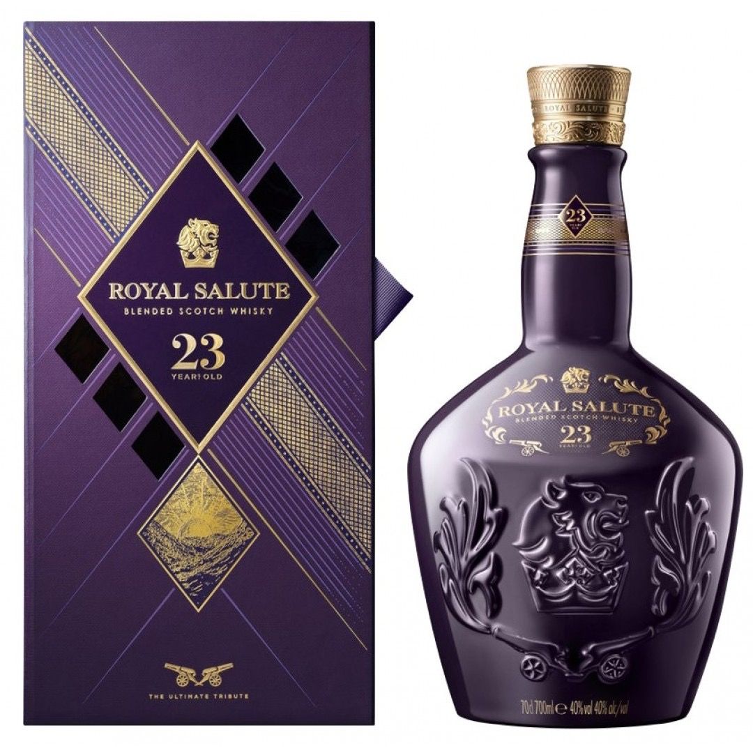 Royal Salute 23 Years Blended Whisky Taiwan Exclusive 700ml (0.7L), 嘢食 & 嘢飲, 酒精飲料 - Carousell