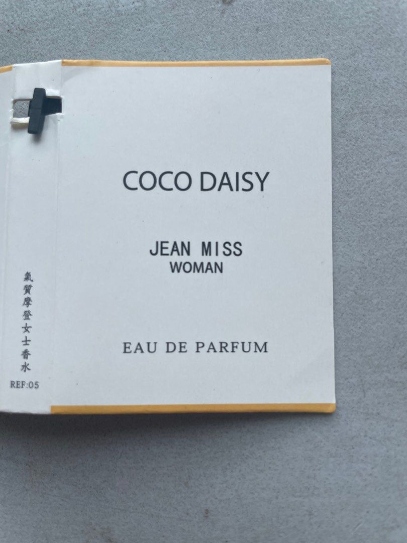 Sample Tester Perfume COCO DAISY by JEAN MISS, Beauty & Personal Care ...