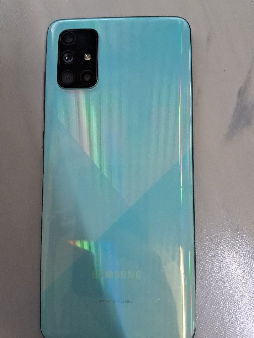 Samsung Samsung A71 Blue 128 GB, Mobile Phones & Gadgets, Mobile Phones ...