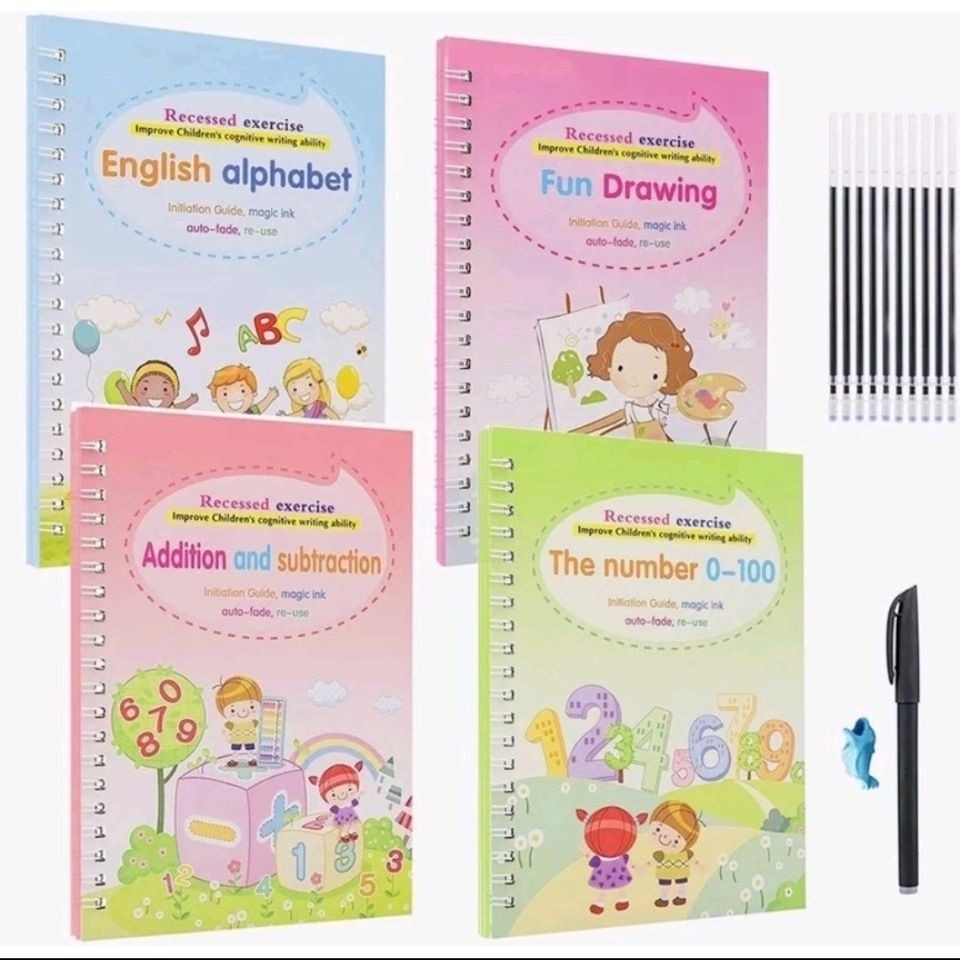 SANK Magic Notebook / Magic tracing notebook / Kid's magic notebook ...