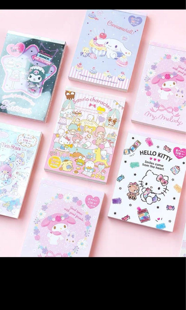 Sanrio notepad, Hobbies & Toys, Stationery & Craft, Other Stationery ...
