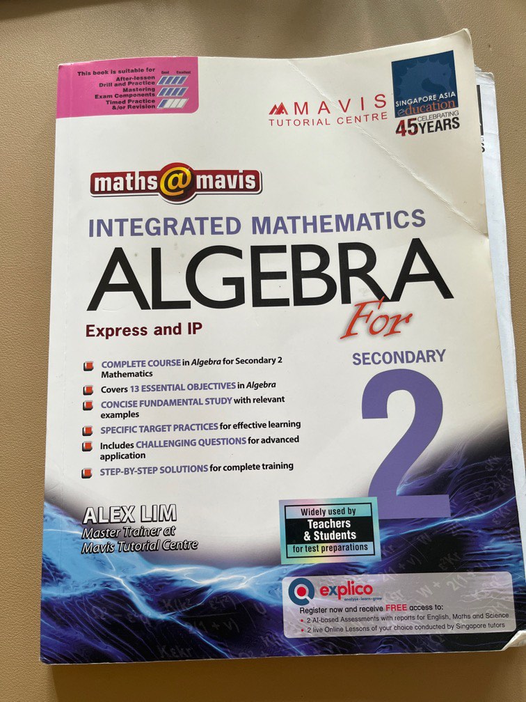 Sec 2 Math assesment books Mavis, Hobbies & Toys, Books & Magazines ...