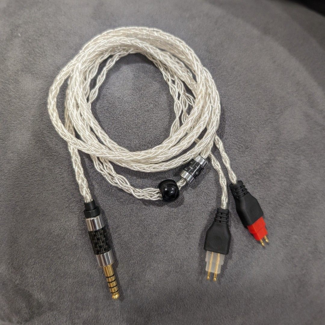 Sennheiser HD6X0 series 4.4mm Balanced headphone cable for HD600 HD650 ...