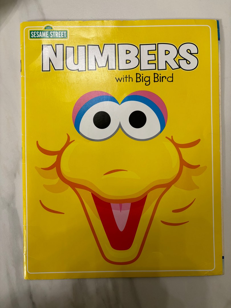 Sesame street numbers with big bird, 興趣及遊戲, 書本 & 文具, 書本及雜誌 - 補充練習 ...