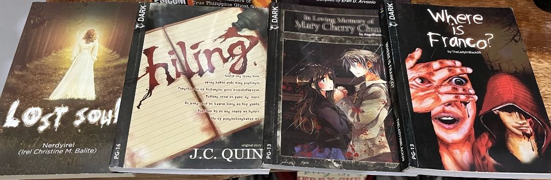 Set of Six (6) Pinoy Horror Books (PSICOM), Hobbies & Toys, Books ...