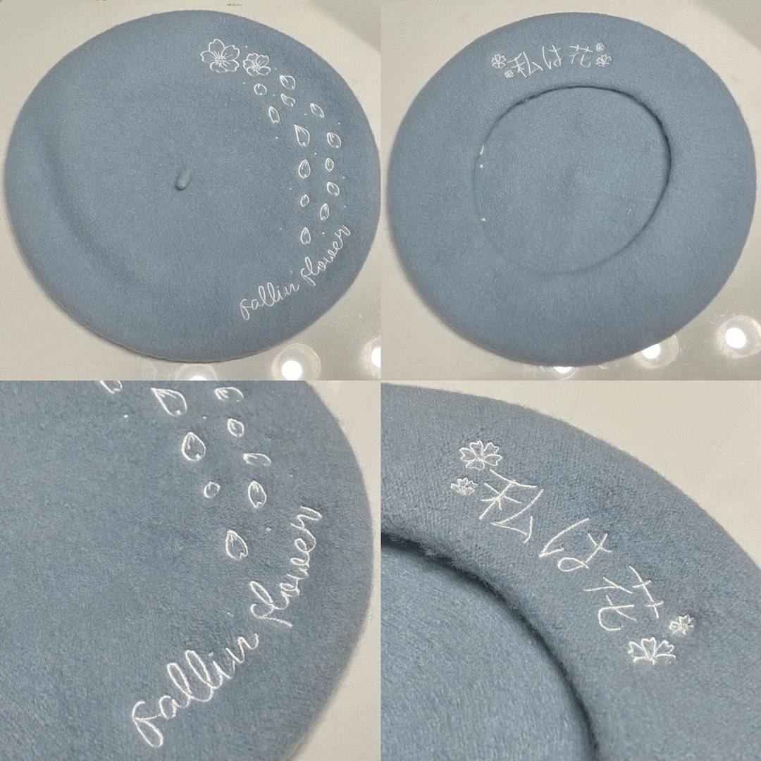 SEVENTEEN Fallin Flower Beret, Women's Fashion, Watches & Accessories ...