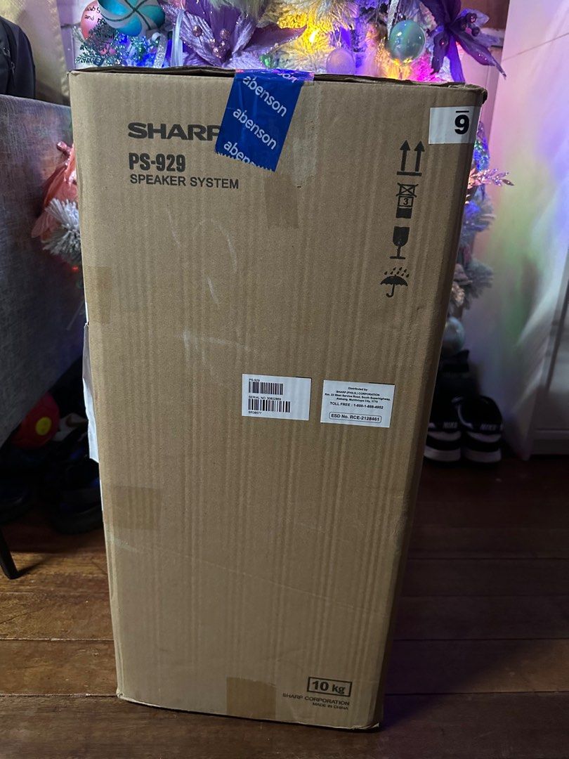 Sharp PS-929 Party Speaker, Audio, Soundbars, Speakers & Amplifiers on ...