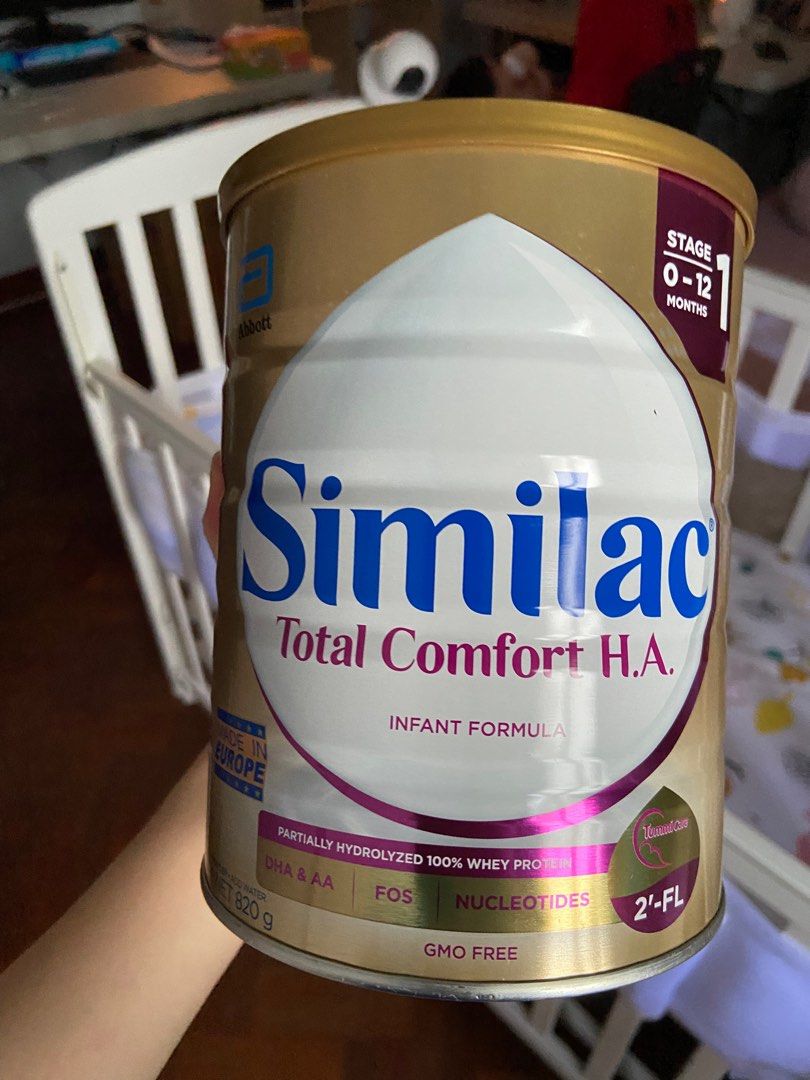 Similac Stage 1 Total Comfort HA formula milk, Babies & Kids, Nursing ...
