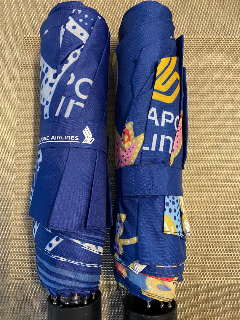 Singapore Airlines SQ Batik Umbrellas, Hobbies & Toys, Travel ...