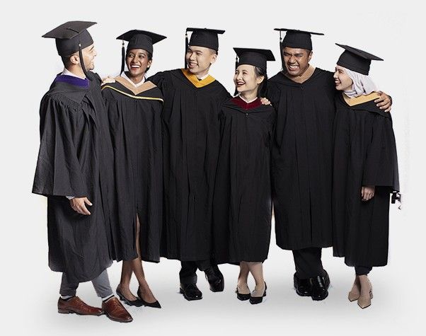 SMU Graduation Gown & Mortarboard (BBM), Women's Fashion, Coats ...