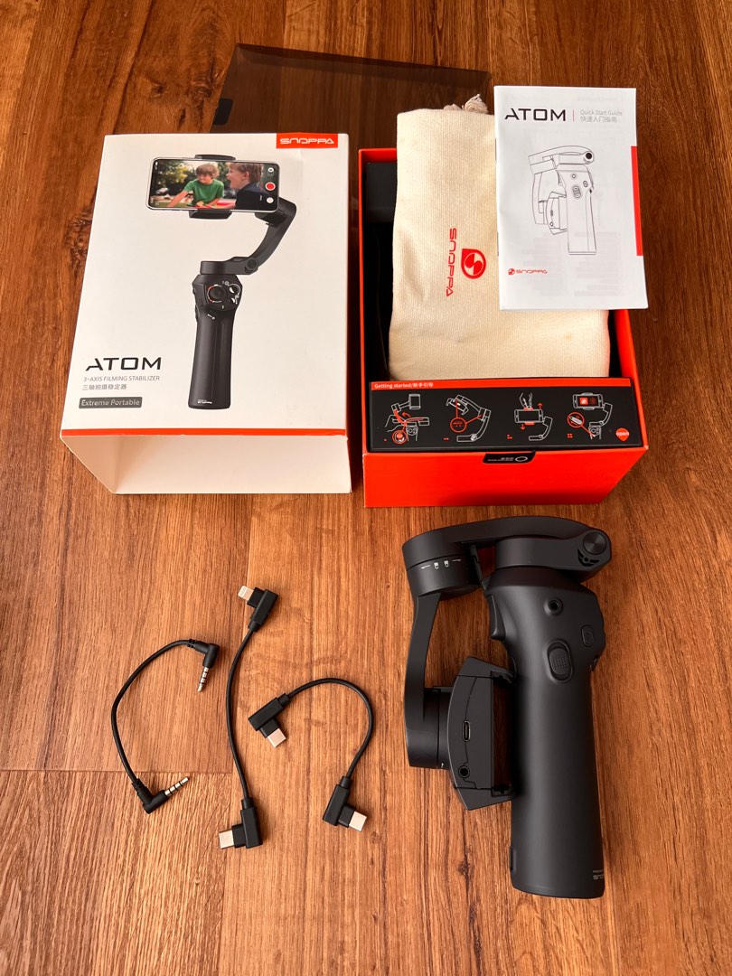 Snoppa ATOM 3-AXIS Filming Stabilzer, Photography, Photography ...