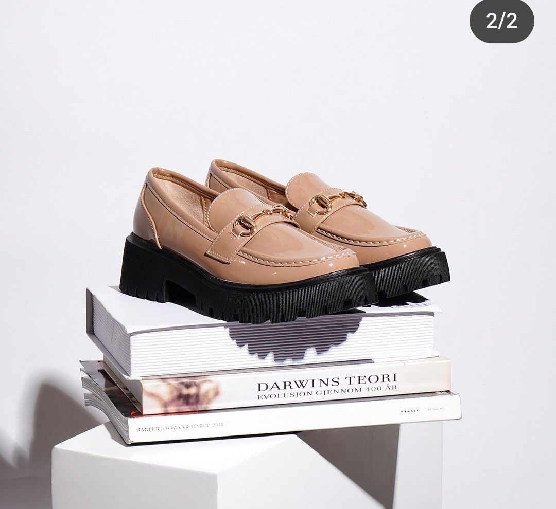 So Fab Nude Platform Loafer, Women's Fashion, Footwear, Loafers on ...