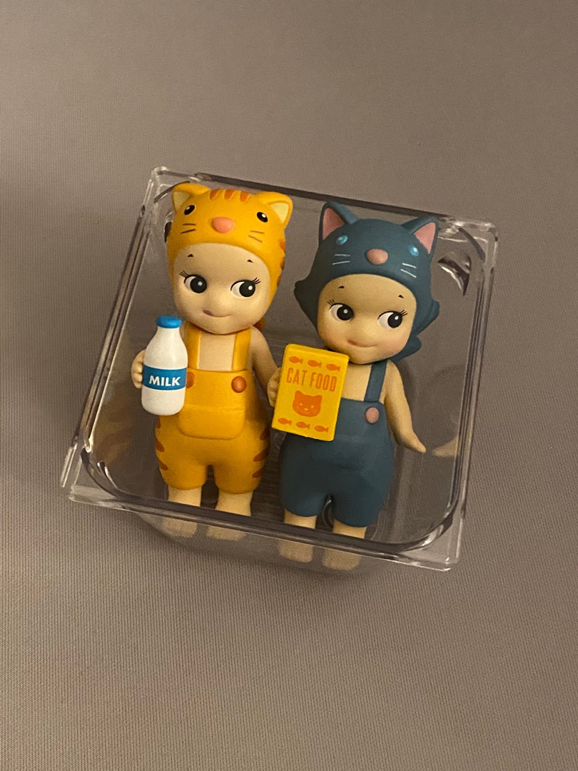 sonny angels cat series red tabby bluish cat set, Hobbies & Toys, Toys ...
