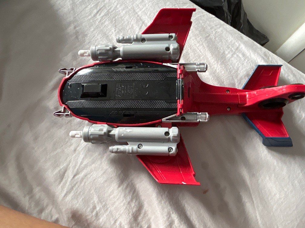 Spider man hover jet, Hobbies & Toys, Toys & Games on Carousell