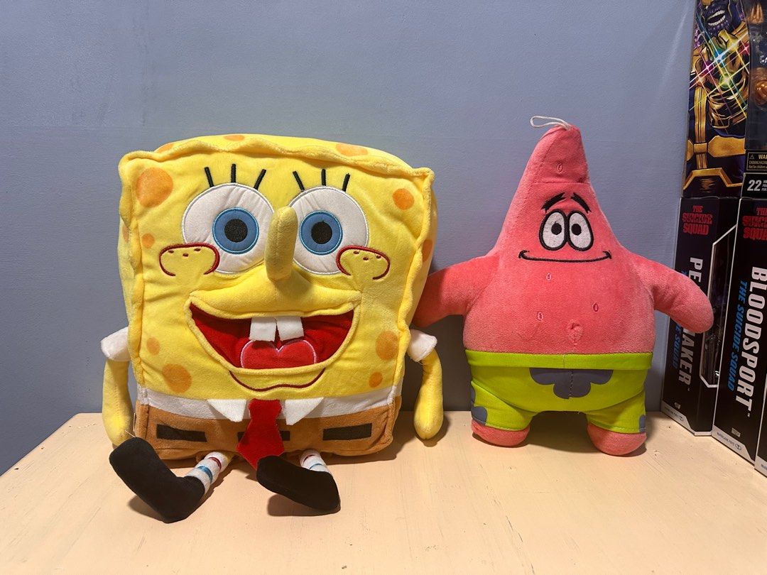 Spongebob and Patrick, Hobbies & Toys, Toys & Games on Carousell