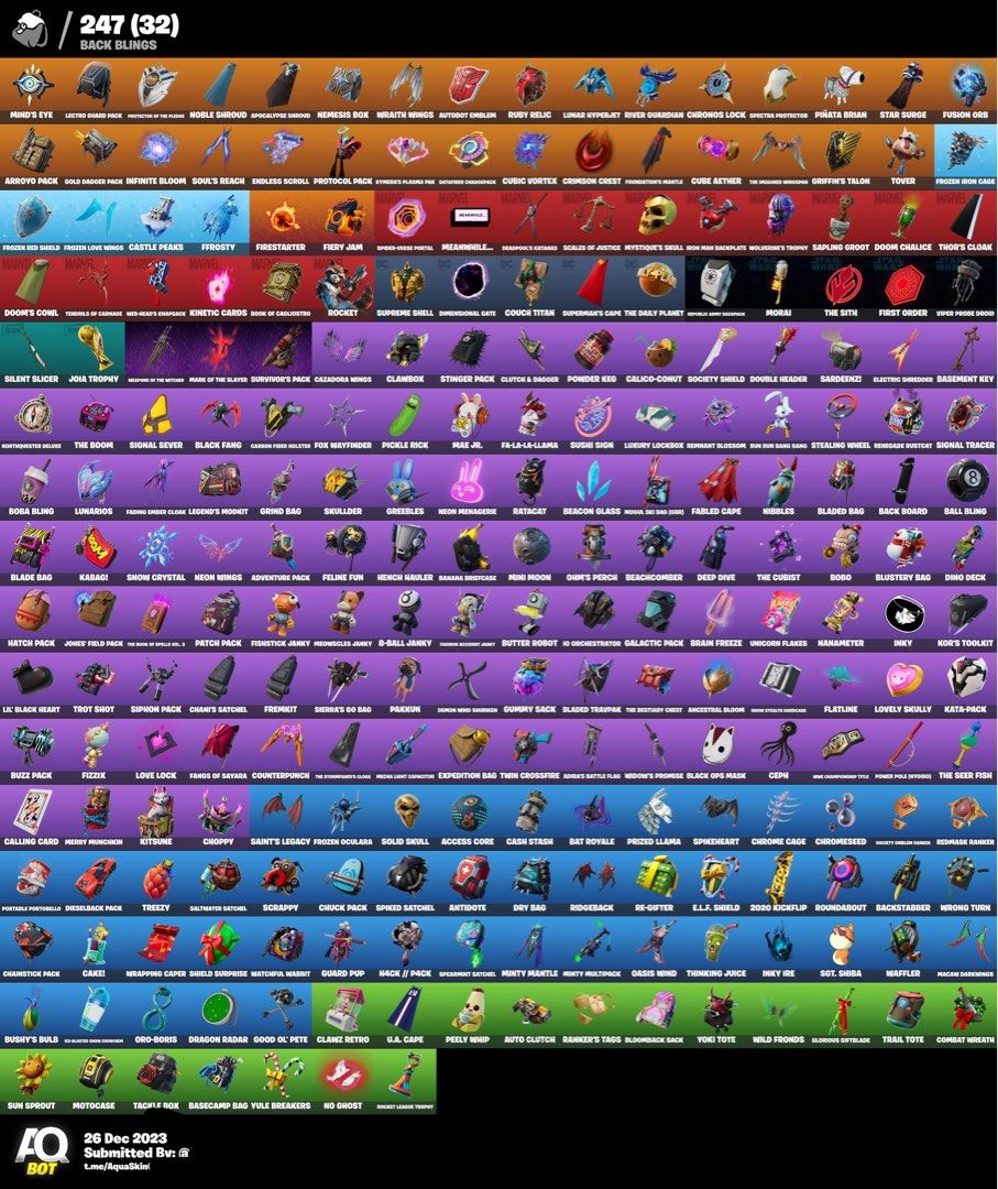 STACKED OG FORTNITE ACCOUNT FN URGENT, Video Gaming, Gaming Accessories ...