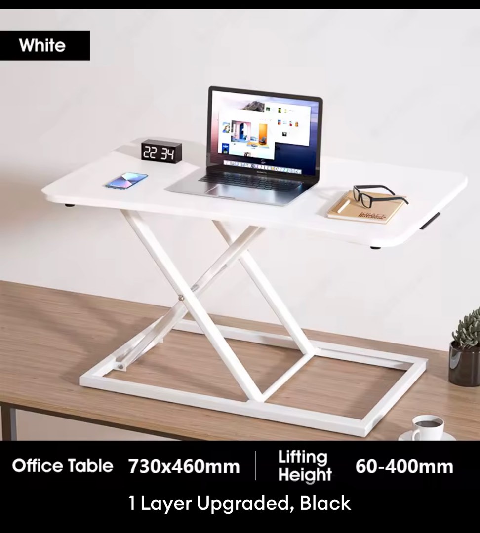 Standing Table Desk, Furniture & Home Living, Furniture, Tables & Sets ...