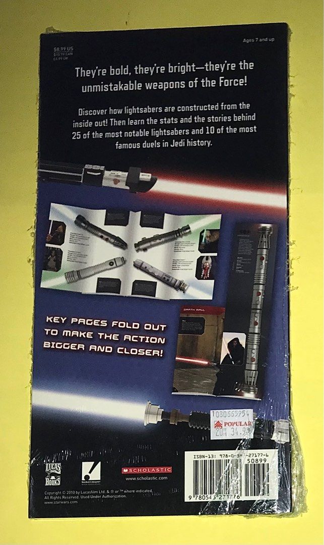 STAR WARS LIGHTSABERS GUIDE BOOK, Hobbies & Toys, Books & Magazines ...