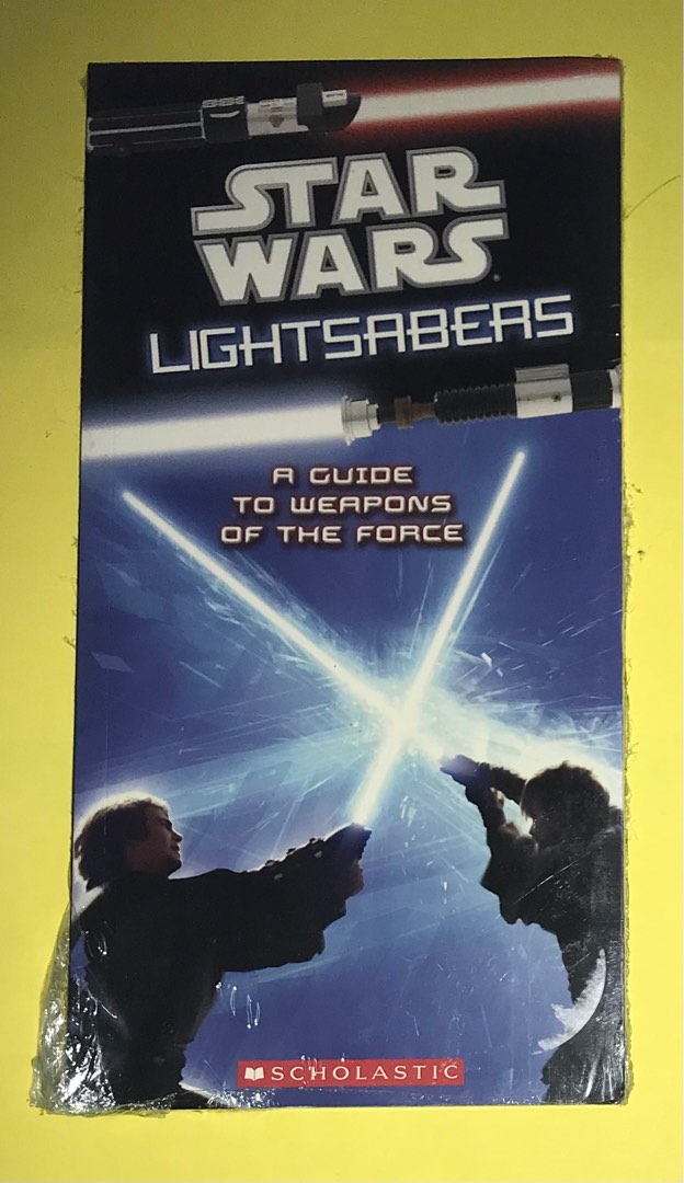 STAR WARS LIGHTSABERS GUIDE BOOK, Hobbies & Toys, Books & Magazines ...