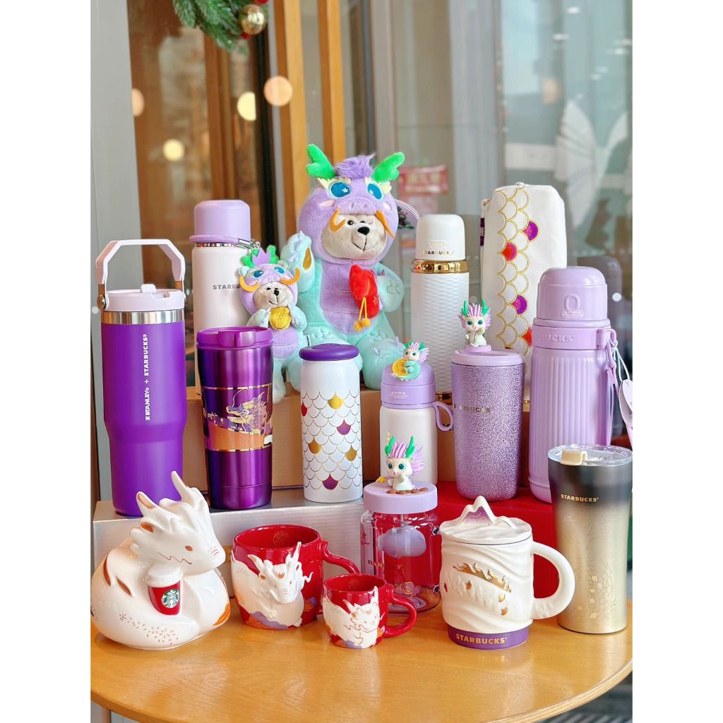 Starbucks 星巴克龙年 China 2024 Zodiac Dragon Bearista Bear Plush, Hobbies & Toys, Toys & Games on ...