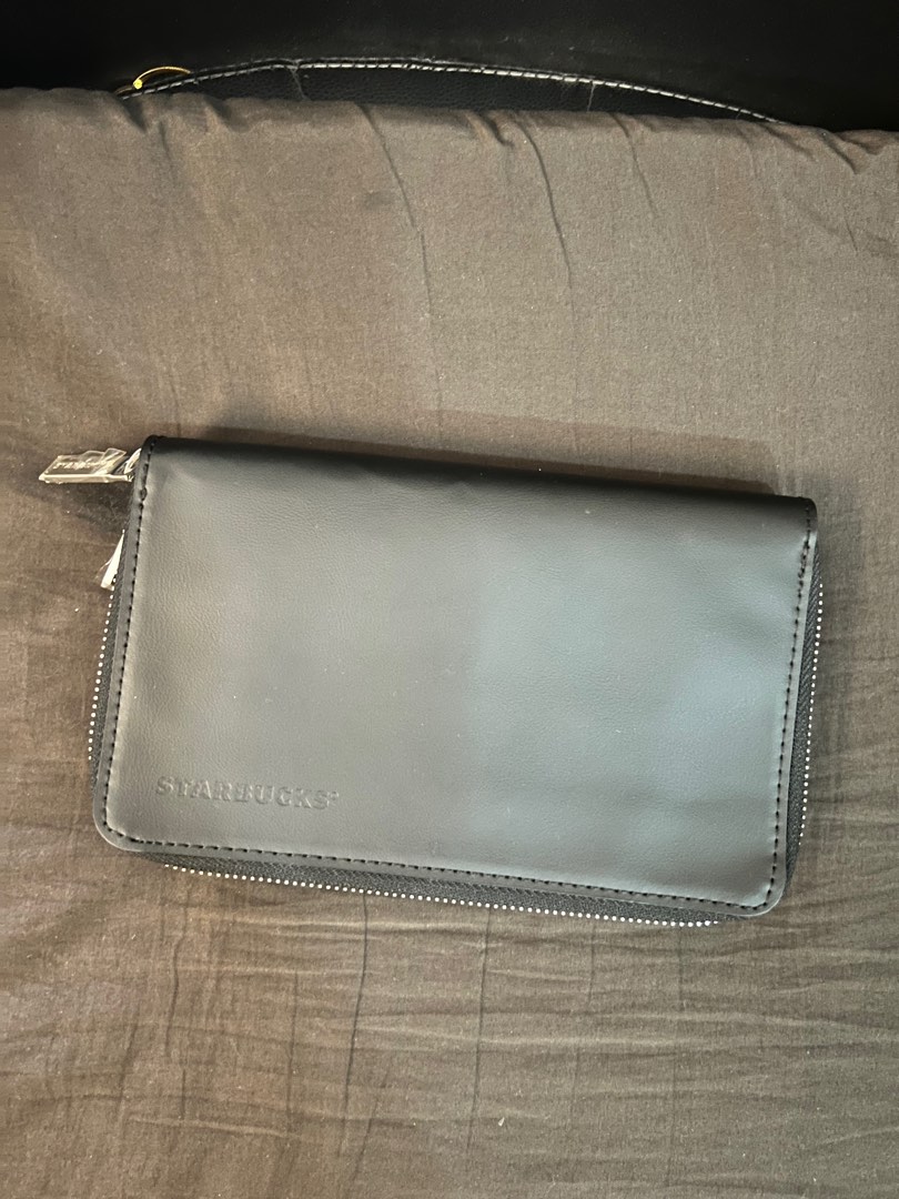 Starbucks Black Double Side Wallet, Women's Fashion, Bags & Wallets ...