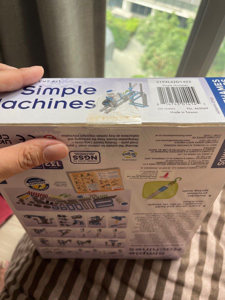 STEM Experiment Kit Thames & Kosmos Simple Machines Science Experiment ...