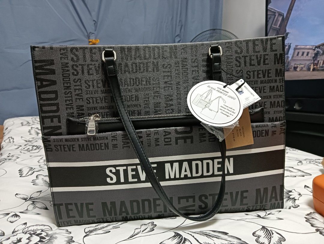 Steve madden laptop bag, Women's Fashion, Bags & Wallets, Tote Bags on ...
