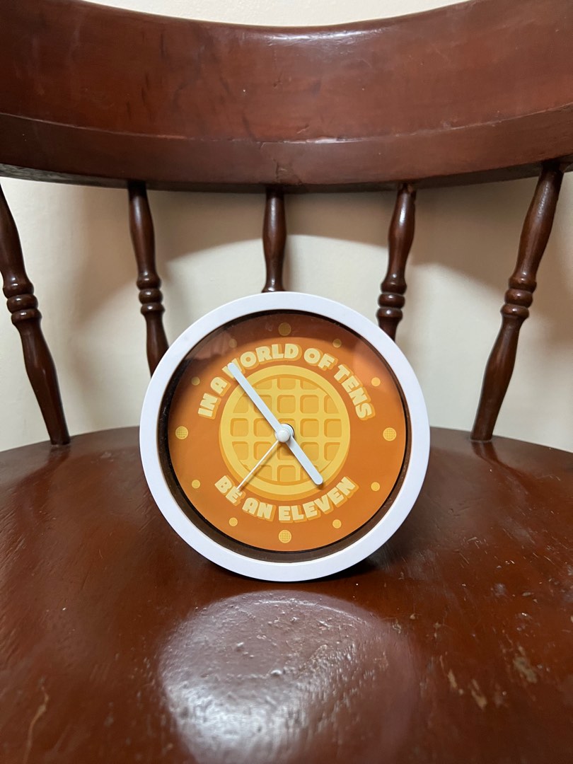 Stranger Things Waffle Desk Clock, Furniture & Home Living, Home Decor ...