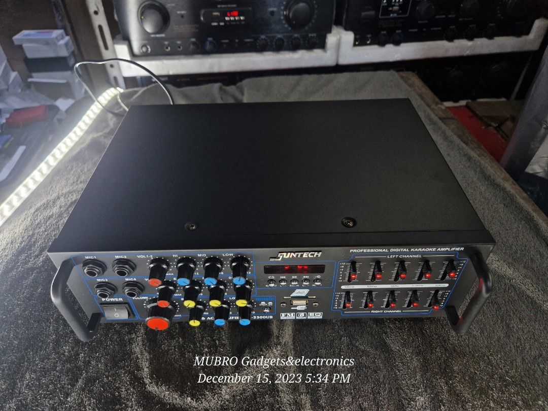 suntech amplifier Av-330uv, Audio, Soundbars, Speakers & Amplifiers on ...