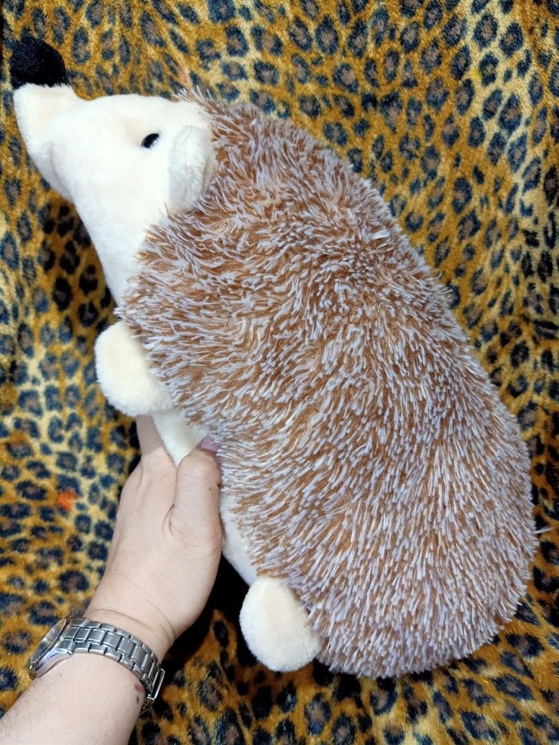 SUPER LARGE REALISTIC PORCUPINE HEDGEHOG PLUSH ANIMAL, Hobbies & Toys ...