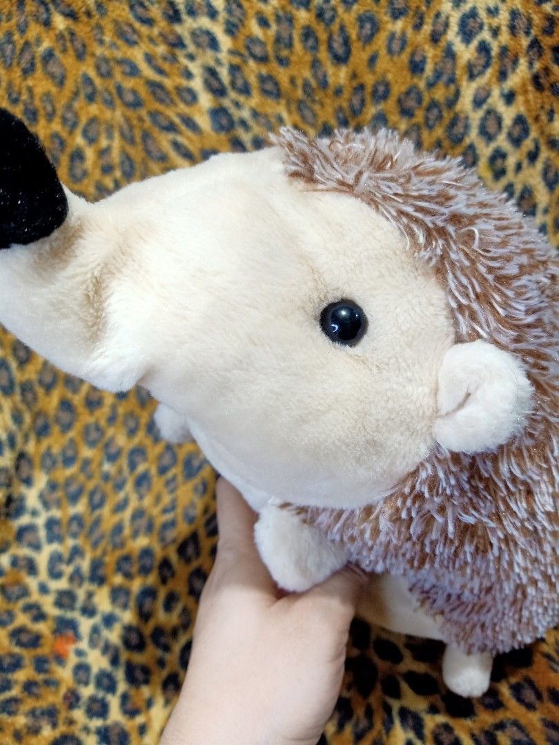 SUPER LARGE REALISTIC PORCUPINE HEDGEHOG PLUSH ANIMAL, Hobbies & Toys ...