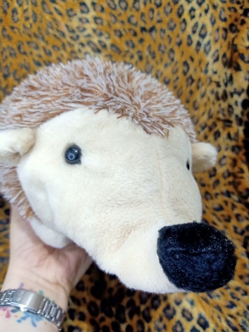 SUPER LARGE REALISTIC PORCUPINE HEDGEHOG PLUSH ANIMAL, Hobbies & Toys ...