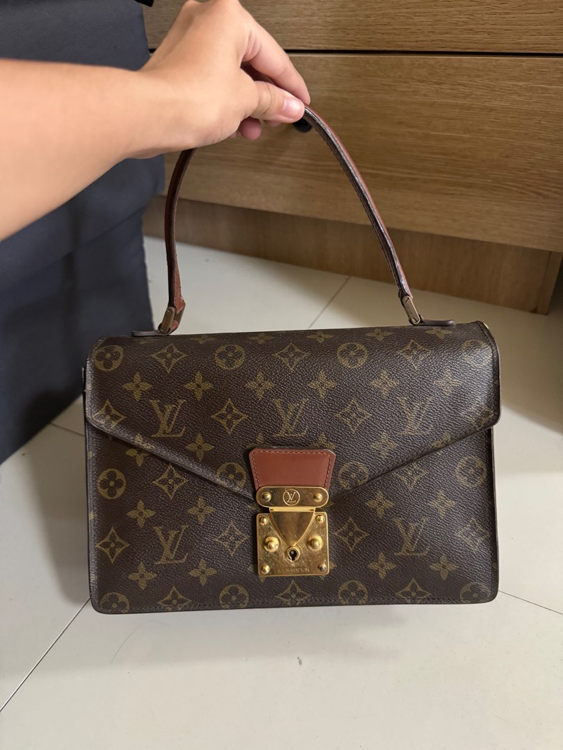 Super Rare Authentic Louis Vuitton LV Concorde Monogram Bag, Luxury ...