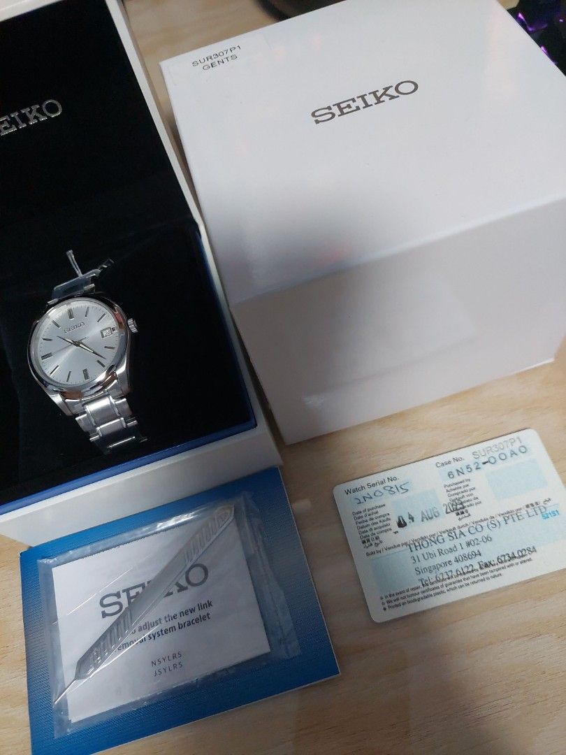 Seiko SUR307P1 Quartz Watch, Men's Fashion, Watches & Accessories ...