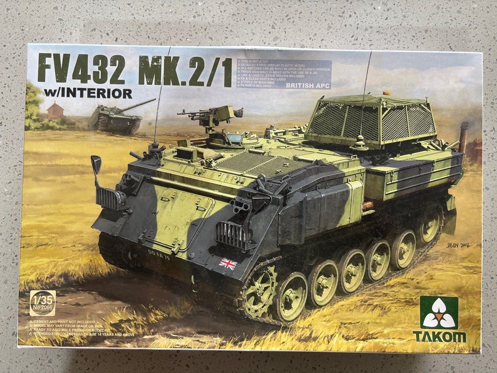TAKOM 1/35 FV432 Mk.2/1 @ $35, Hobbies & Toys, Toys & Games on Carousell