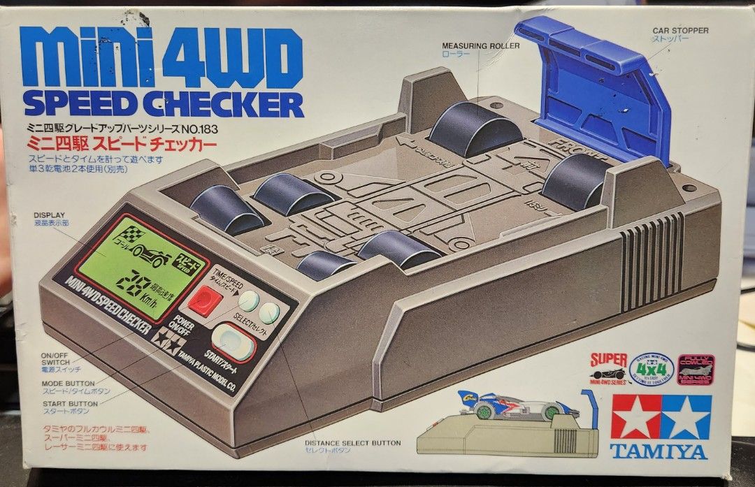 Tamiya Mini 4WD Speed Checker, Hobbies & Toys, Toys & Games on Carousell
