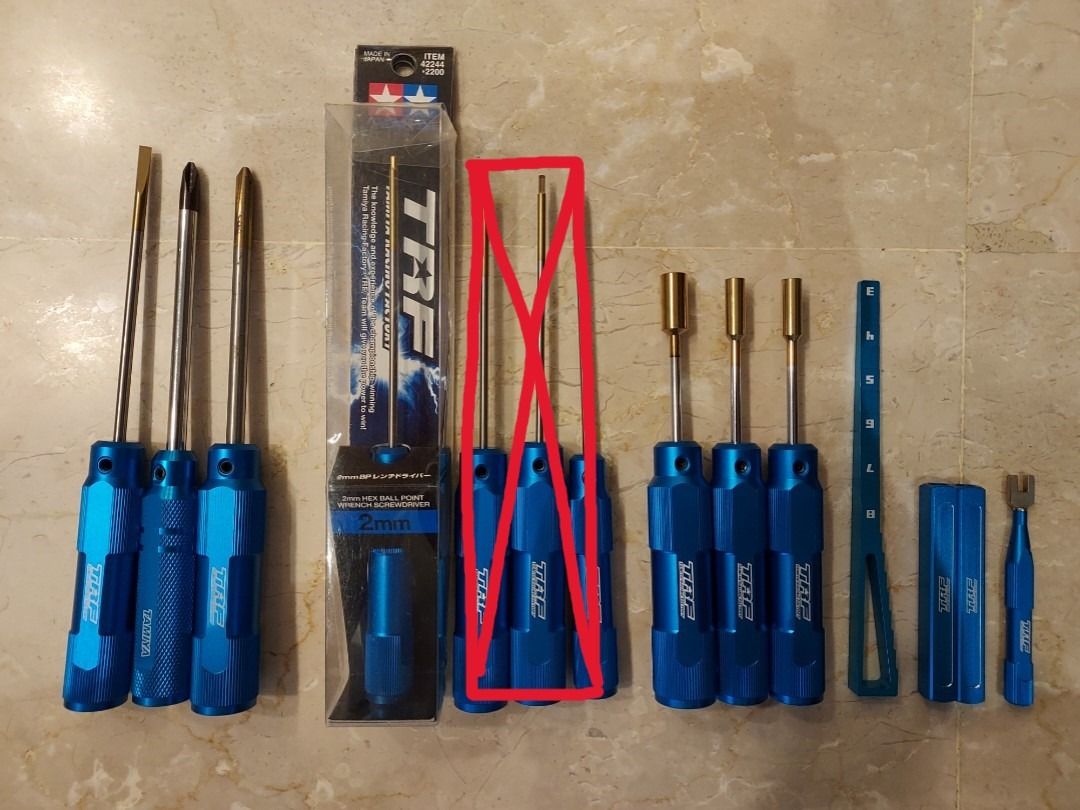 TAMIYA TRF Tools, Hobbies & Toys, Toys & Games on Carousell